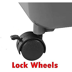 52-inch Deluxe and Spacious 5-Level Indoor Outdoor Ferret Chinchilla Guinea Pig Cage Rabbit Hutch Paw Safe Solid Platform Ramp Mesh Floor Leakproof Tray Large Access Doors (Black, 52-inch, 5-Level)