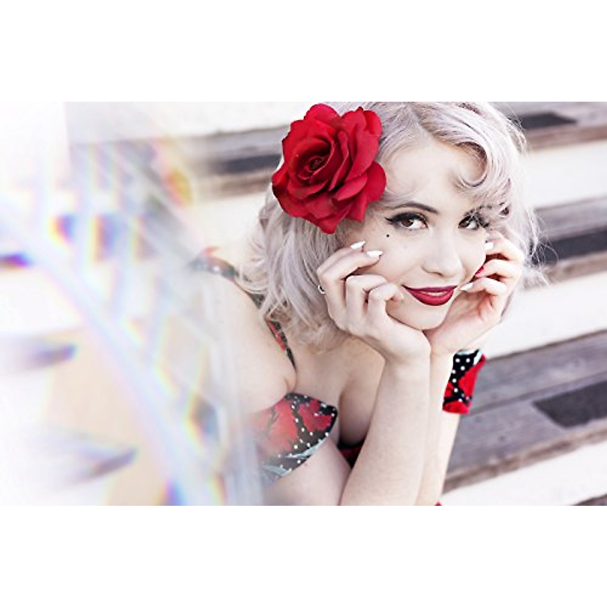 Photography Prism with Cleaning Pouch - Best Crystal Glass Triangular Prism for Photos and Teaching Light Spectrum - Portable 6 Inch Optical Rainbow Prism