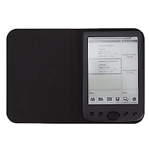 Dpofirs 6inch Portable EReader, 512MB 8GB Book Reader, 800x600 Resolution HD HD Ink Screen with Protective Case Film, Comfortable Like Paper Book for Reading