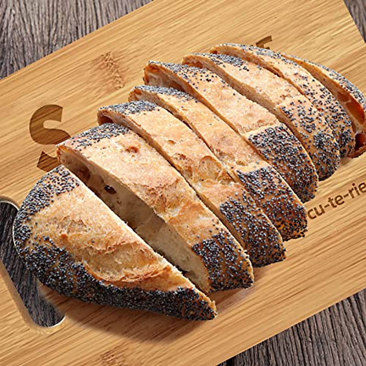 Shark Coochie Charcuterie Board,Because No One Can Say Charcuterie Shark Coochie Charcuterie Board, Handmade Bamboo Shark Coochie Cutting Board/Laser Engraved, (Shark B, 13'')