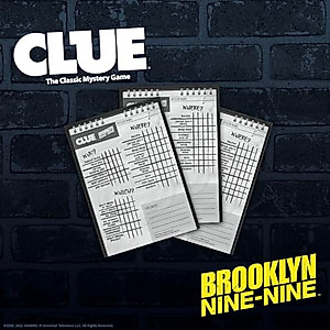 USAOPOLY CLUE Brooklyn Nine-Nine | Collectible Clue Board Game Featuring Comedy TV Show | Officially-Licensed Game About Brooklyn's 99th Precinct | Familiar Locations and Iconic Moments
