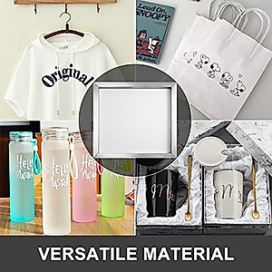 VEVOR Silk Screen Frame 6 Pieces Aluminum Silk Screen Frame 20x24 Inch Silk Screen Printing Frame with White 110 Count Mesh