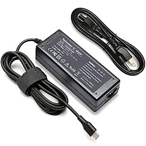 USB C Laptop Charger 65W 45W for HP Spectre X360 13-aw0013dx 13-aw0003dx 15-ch011dx Chromebook 14 G5 G6 X360 14-ca137nr 14b-ca0061 14db-0080nr 14-db0051cl 14-da0012dx 15-de0518wm Elite x2