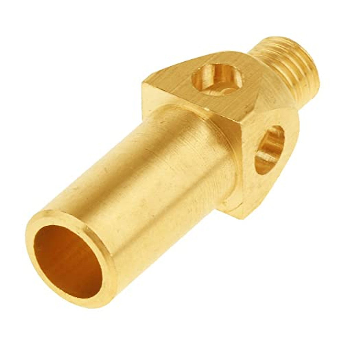 ANPTGHT 4pcs Propane Natural Gas Burner Jet Nozzle Wok Burner Brass Nozzles Sparyer for 10, 20, 23, 32, 44 Tips Cast Iron Burner fit Wok Range, Grilling, Stir Fry (Propane Gas)