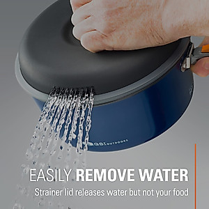 GSI Outdoors, Bugaboo Base Camper, Nesting Cook Set, Large