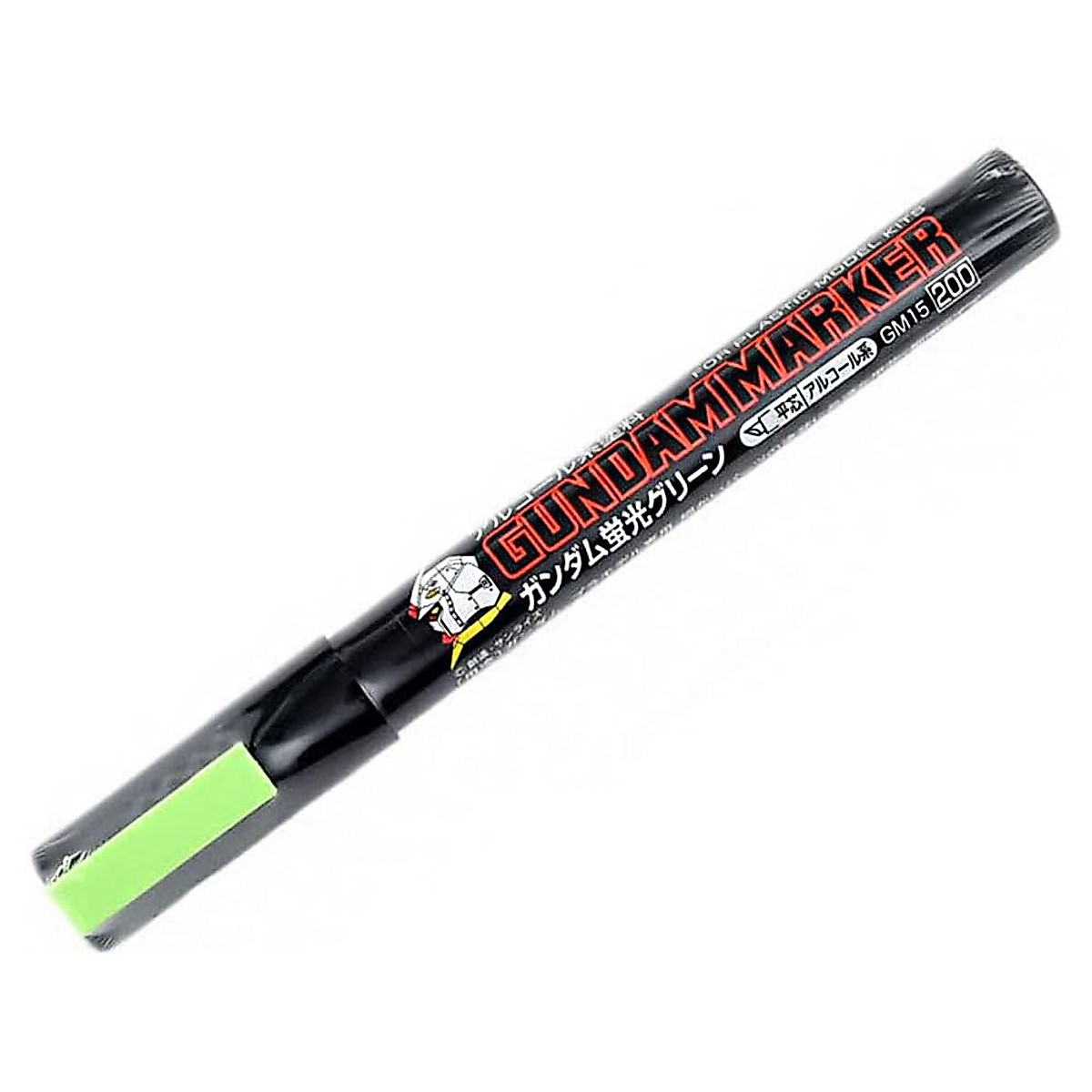 Bandai GM15 Mr. Hobby Fluorescent Green Gundam Marker, GSI Creos