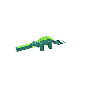 Constructive Eating Dinosaur Utensils - Made in USA - Toddler Utensils 1 Year Old - Baby Spoon - Toddler Utensils 2 Year Old - Toddler Silverware - Baby Forks 12-18 Months - Kids Silverware