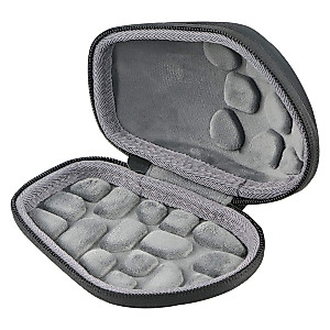 co2CREA Hard Travel Case Replacement for Logitech G604 Lightspeed Wireless Gaming Mouse (Black Case)