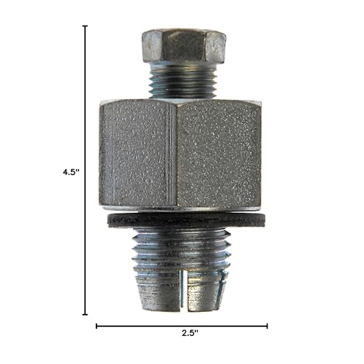 Dorman 65229 Oil Drain Plug Piggyback M14-1.50 S.O., Head Size 24Mm