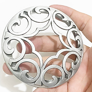 Jar Candle Toppers Scented Candles Cover, Candle Topper Space Embellish for Candle Jars, Candles Gifts for Women Candle Accessories Jar Candle Lid, Prevent Touch Help Jar Candles Melt Evenly Space