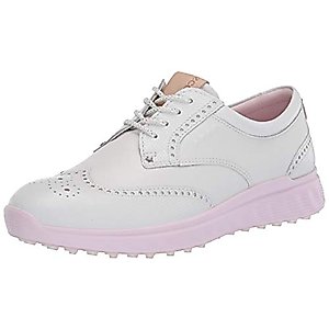 ECCO Women's S-Classic Hydromax Golf Shoe, White, 11-11.5