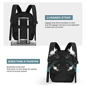 Ocraho Lunch Bag Backpack, Insulated Cooler Lunch Box Backpack,Travel Laptop Backpack with USB Port for Women Men Fits 15.6 Inch Laptop