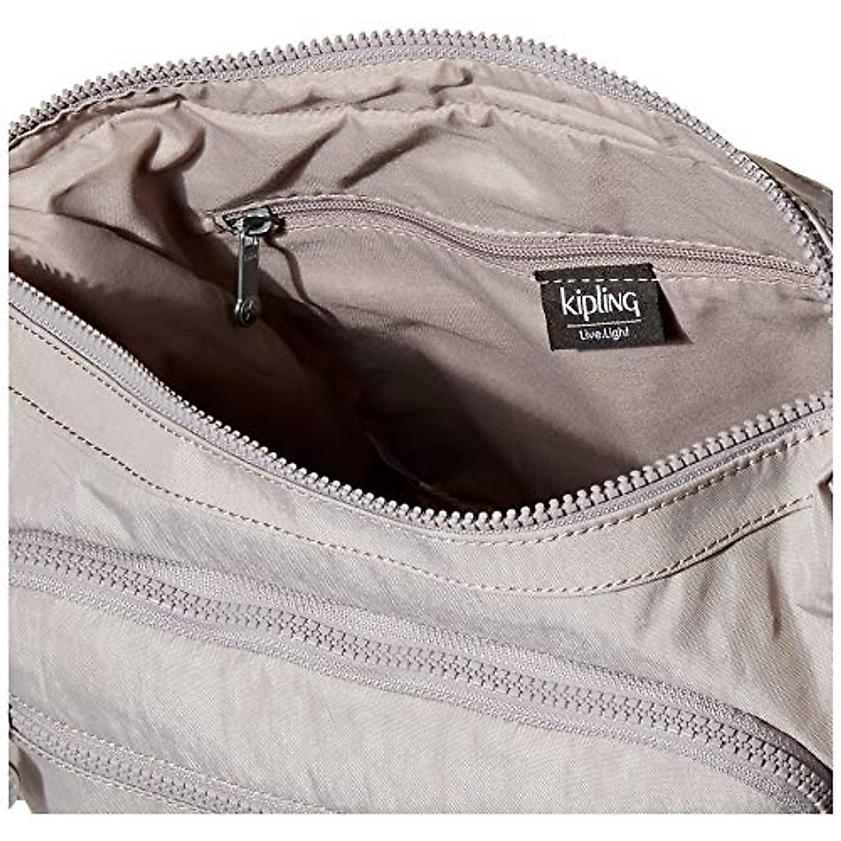 Kipling womens Gabbie Crossbody, Grey Gris, Medium US