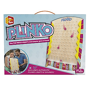 Buffalo Games - The Price is Right - Plinko - Favorite Gameshow on Tabletop - Disc Dropping Fun - Great for Game Night - Ages 8 and Up