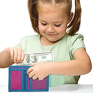 Stephen Joseph Kids' Unisex Toddler Wallet,Polyester, Spacious, Rainbow