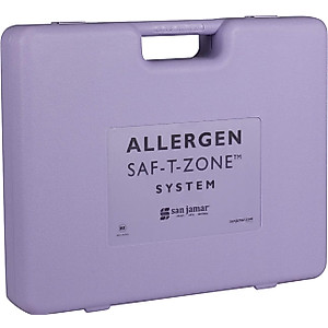 Carlisle FoodService Products San Jamar ASZ121812SYS Allergen Saf-T-Zone System Kit,Multicolor