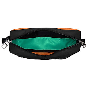 Puma J20054 Vogel Horizontal Mini Shoulder Bag, Orange Turquoise
