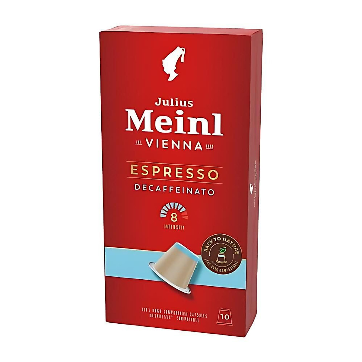 Julius Meinl - Nespresso compatible - Capsules Espresso Decaf - 10 x 5.3g