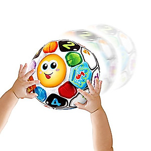 VTech Bright Lights Soccer Ball, Multicolor