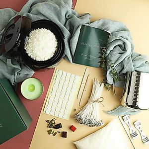 Hearth & Harbor Electric Wax Melter for Candle Making, Small 16oz Candle Wax Melting Pot, Non-Stick Candle Wax Melter for Candle Making, Candle Maker Machine - Fast, Easy, & Clean Candle Melting Pot