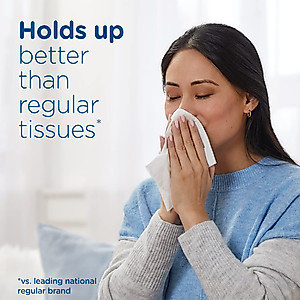 Puffs Plus Lotion Facial Tissue, 1 Cube Box, 56 Tissues Per Box