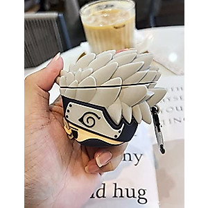 Cartoon Case Compatible for Apple AirPods 2/1 Anime AirPods Cute Case Cover 3D Slim Shockproof Silicone Shell Kawaii Funny Cover for AirPods (AirPods 2/1, Men)