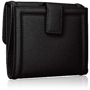 Salvatore Ferragamo 22C911-673755 Vara Ribbon Wallet, Genuine Leather, NERO