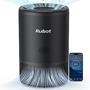 RUBOT Air Purifiers for Home Large Bedroom Up to 1200 Ft², H13 True HEPA, WiFi Alexa Control,Smoke Dust Pollen Pet Hair Allergies for Bedroom Living Room Kitchen Office, Air Filter with Sleep Mod