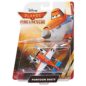 Mattel Disney Planes Fire and Rescue Racing Dusty with Pontoons Die-cast Vehicle