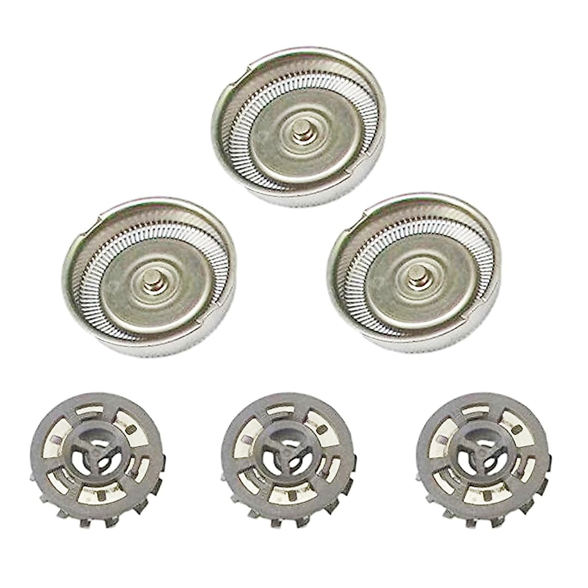 Bobblei Universal HQ4 3Pcs Razor Sharper Electronic Shaver blade heads replacement For philips norelco heads HQ56 HQ55 HQ4+ HQ3 Reflex Plus HQ6843 HQ300 HQ64 HQ916