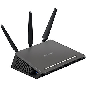 NETGEAR Nighthawk AC1900 VDSL/ADSL Modem Router Certified with CenturyLink - Non-bonded, DSL Internet Only (D7000)