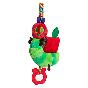 KIDS PREFERRED World of Eric Carle The Very Hungry Caterpillar Roll Out Activity Toy with Teether, Multicolor (55734)