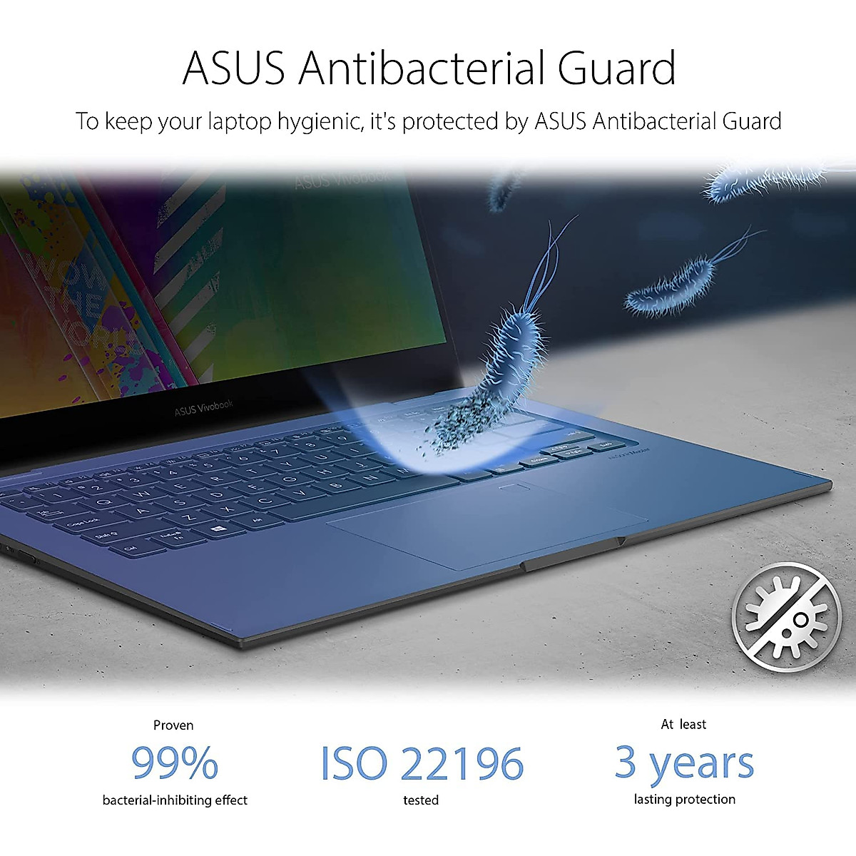 ASUS VivoBook Go 14 Flip Thin and Light 2-in-1 Laptop, 14'' HD Touch, Intel Celeron N4500, 4GB RAM, 64GB eMMC + 512GB SSD, NumberPad, Win 11, 1-Year Microsoft 365, Quiet Blue + Accessories