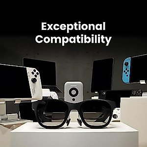XREAL Beam, Formerly Nreal, Turns Video Content into Amazing Spatial Display Air, Wired Connection to Smartphones/Gaming Consoles and PCs.