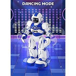 EduCuties Robot Toys for Kids,Programmable Remote Control Smart Walking Dancing Robot Toy Gift with Gesture & Sensing for Age 4 5 6 7 8 9 10 Year Old Boys for Birthday Gift Present