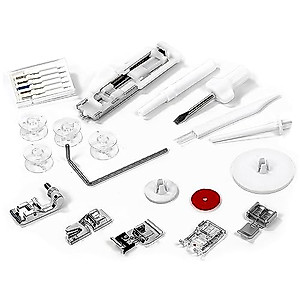 Janome HD3000 Heavy-Duty Sewing Machine with 18 Built-in Stitches + Hard Case