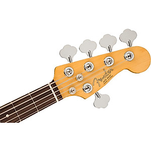 Fender American Professional II 5-String Jazz Bass, Olympic White, Rosewood Fingerboard