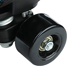 Unisex Indoor and Outdoor Roller Skates Classic High-top for Adult Skating Four-Wheel Roller Skates