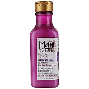 Maui Moisture Shampoo Shea Butter 13 Ounce (Heal & Hydrate) (385ml) (Pack of 2)