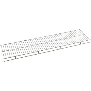 ClosetMaid 1361 Shelf and Rod Wire Shelf, 6-Feet X 12-Inch, White