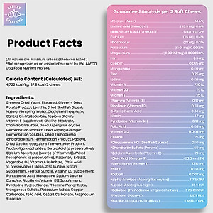 Probiotics for Dogs & Dog Multivitamin Bundle - 60 Soft Chews Each - Dog Probiotics and Digestive Enzymes with All-in-One Vitamins for Dogs - Vet Strength Pet Supplement - Made in USA