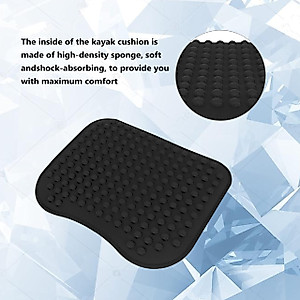 Hikeen Kayak Seat Cushion, Anti Slip Kayak Seat Pad Pressure Relief Kayak Cushion for Outdoor Use