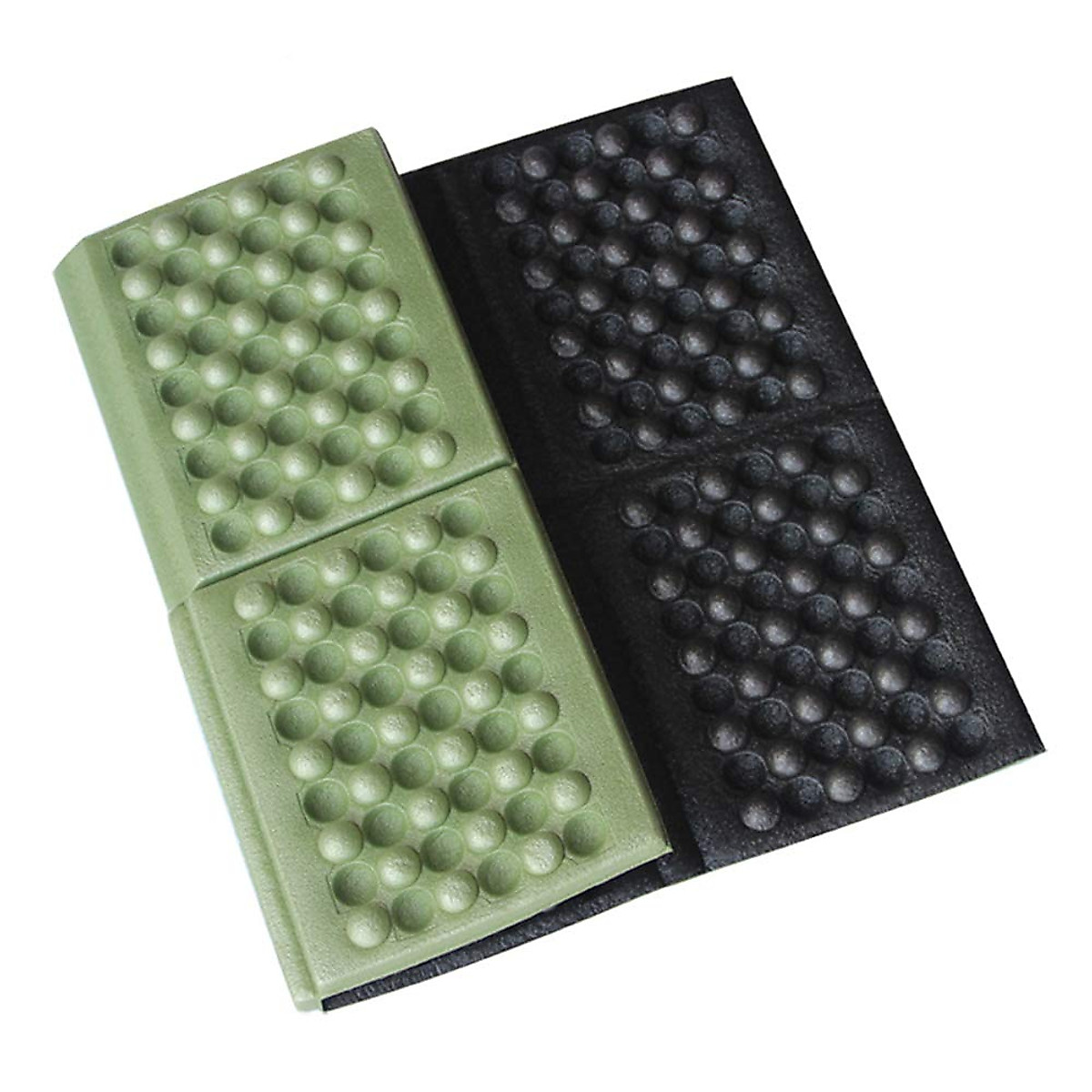 Jiecikou Portable Lightweight Waterproof Folding Mat, Foldable Foam Sitting Pad for Outdoor Activities, Kneeling and Seat Cushion Chair Picnic Mat Army Green