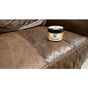 Howard Products Leather Salve - Leather Conditioner for Car Interior, Rejuvenates, Protects, Revives Leather: Couches, Shoes, No Sticky Residue