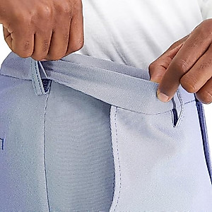 Haggar mens Cool 18 Pro Straight Fit 4-way Stretch Flat Front Expandable Waist With Big & Tall Sizes Casual Shorts, Blue, 38 US