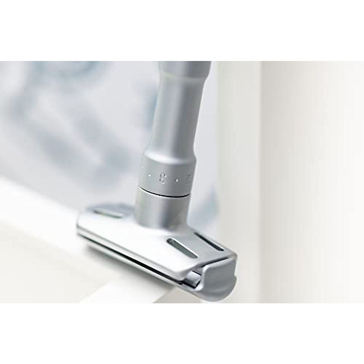 Merkur Razor Adjustable Futur Brushed Chrome Safety Razor, MK-700002 , 1 Count (Pack of 1)