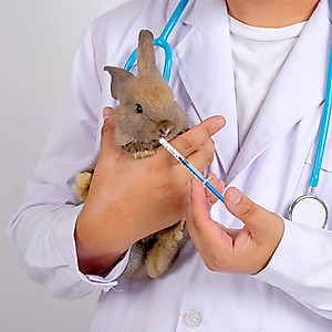 30 Packs 1ml Syringe Sterile, Oral Dispenser Syringe, Individually Sealed. (no needle)