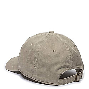 Outdoor Cap Standard Mountain dad hat-unstructured soft cotton cap, Khaki, One Size