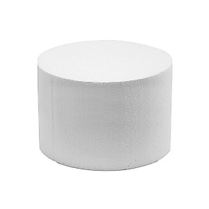 Global Sugar Art Cake Dummy Round, 6 x 6 Inches