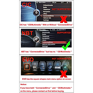 PANGOLIN Wireless CarPlay for BMW NBT System, with Android Auto Retrofit Interface, iOS AirPlay Mirror Function